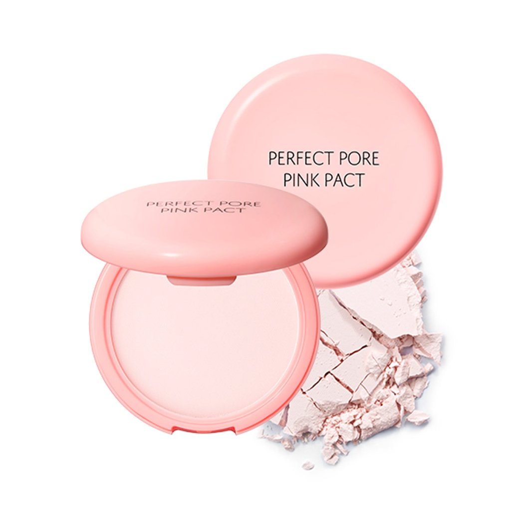 The Saem Perfect Pink Pore Pact Blur Pudra – Vionine