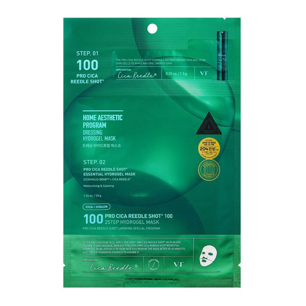 VT Pro Cica Reedle Shot 100 2 Step Hydrogel Mask – Vionine