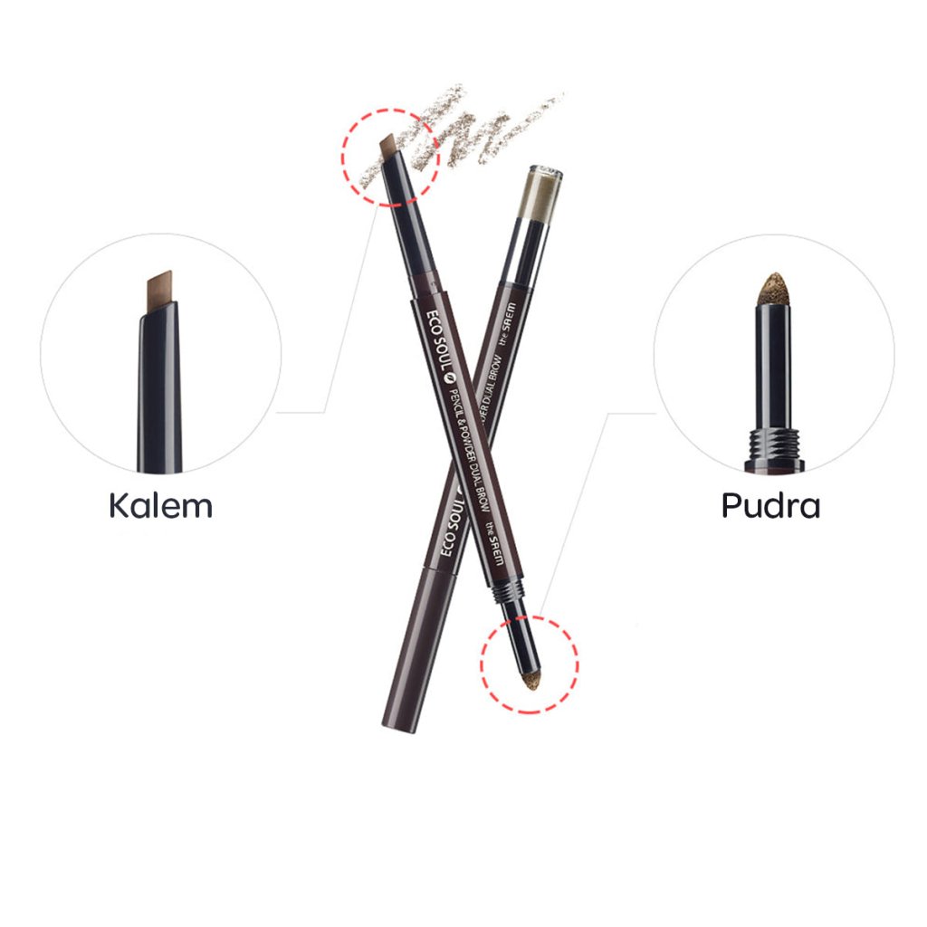 The Saem Brow Duo – Pencil & Powder Kaş Kalemi – Vionine